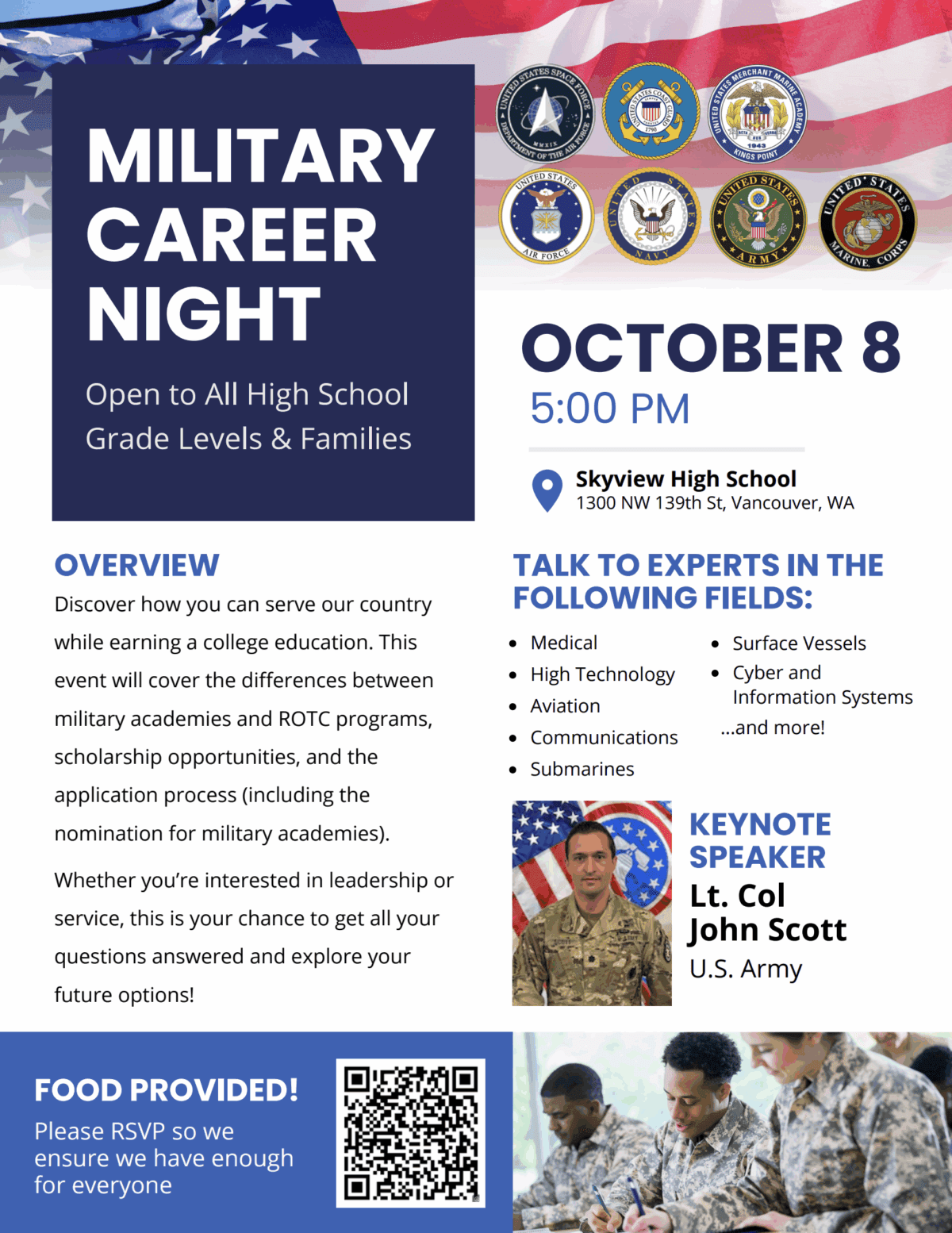Military Career Night – Future ME